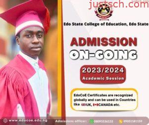 EDOCOE Pre-NCE Admission Form for the #'2023–2024 Session